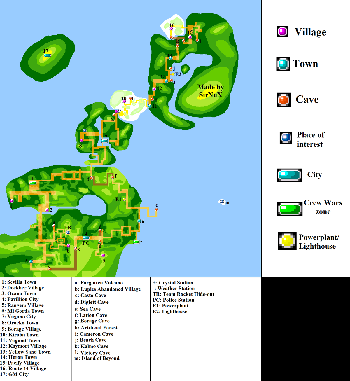 Areas | PCO Wiki | Fandom