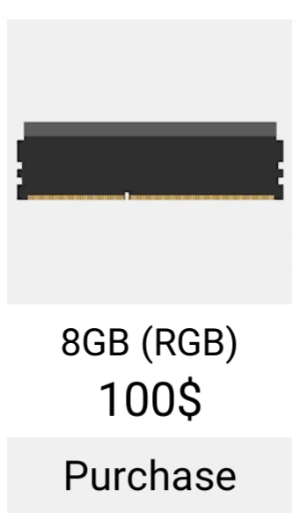 8GB (RGB) | Pc Simulator Wiki | Fandom