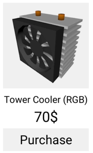 Tower Cooler (RGB) | Pc Simulator Wiki | Fandom