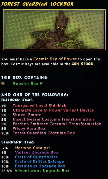 User blog:Web Stunner/Review: Forest Guardian Lockbox | Primus Database ...