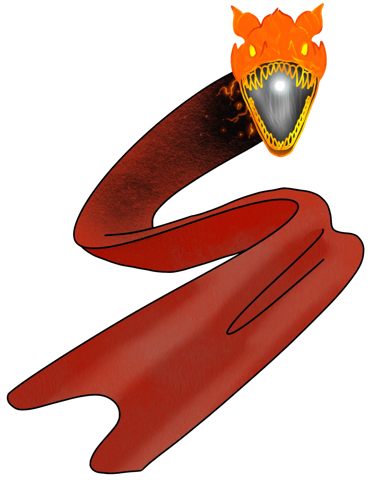 Burning Dragon Scarf | P&D Wiki | Fandom