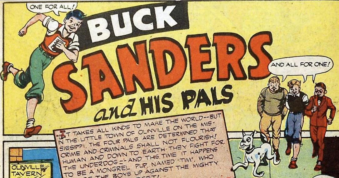 Buck Sanders and his Pals | Public Domain Super Heroes | Fandom