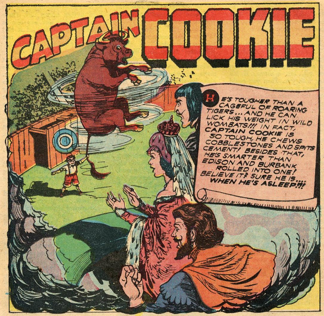 Captain Cookie Public Domain Super Heroes Fandom