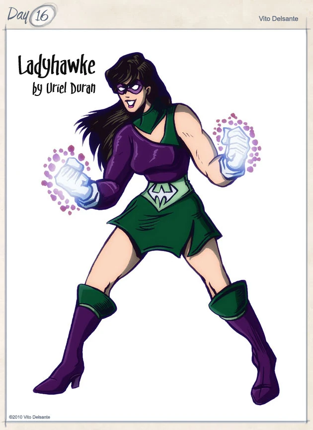 Ladyhawke | Public Domain Super Heroes | Fandom