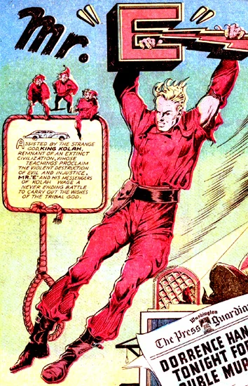 Mr. "E" | Public Domain Super Heroes | Fandom