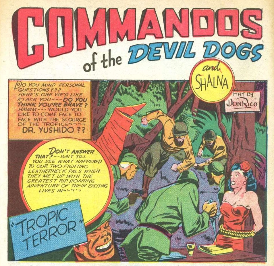 Commandos of the Devil Dogs | Public Domain Super Heroes | Fandom