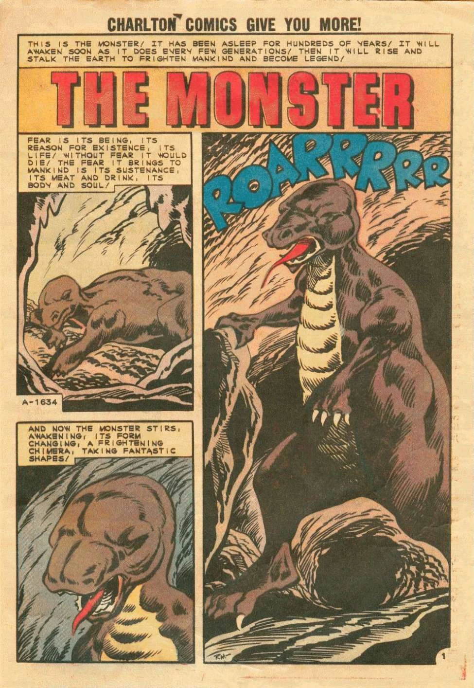 Monster (Charlton) | Public Domain Super Heroes | Fandom