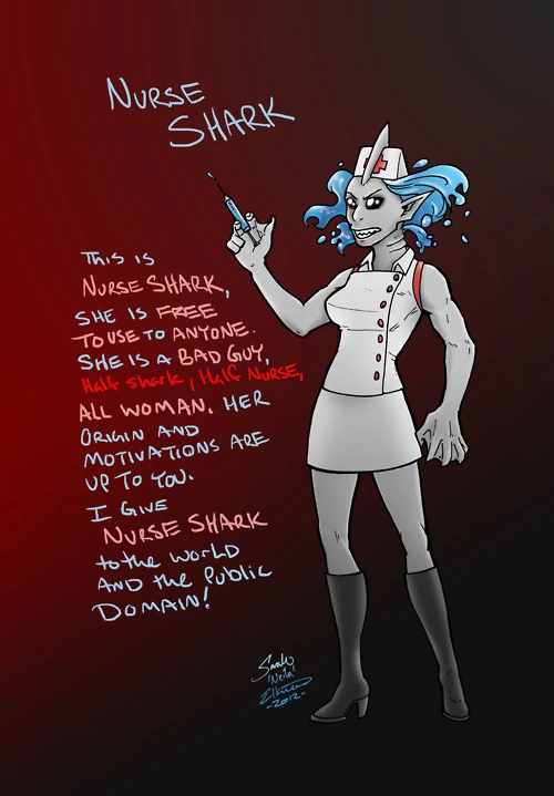Nurse Shark | Public Domain Super Heroes | Fandom