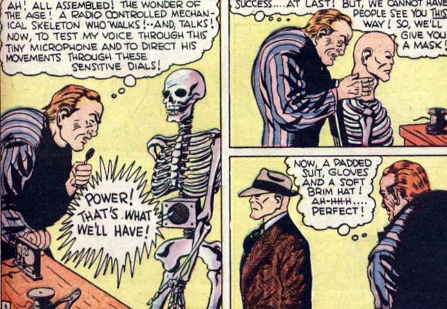 Mechanized Skeleton | Public Domain Super Heroes | Fandom