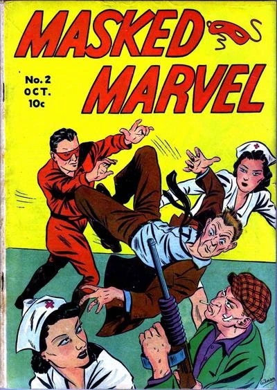 Masked Marvel | Public Domain Super Heroes | Fandom