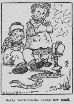 Gerty Gartersnake | Public Domain Super Heroes | Fandom