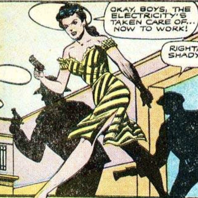 Shady Lady | Public Domain Super Heroes | Fandom