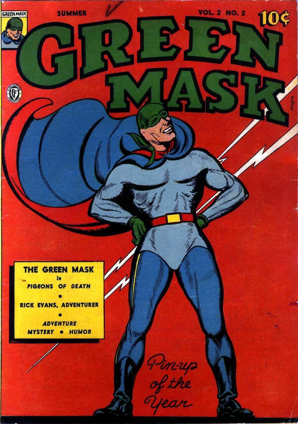 Green Mask (Johnny Green) | Public Domain Super Heroes | Fandom