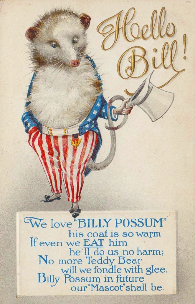 Billy Possum | Public Domain Super Heroes | Fandom