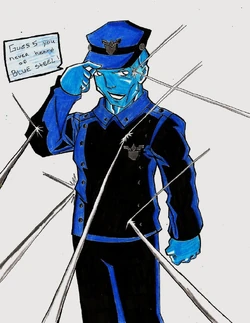 Blue Steel (1) | Public Domain Super Heroes | Fandom