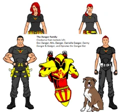 Danger Family | Public Domain Super Heroes | Fandom
