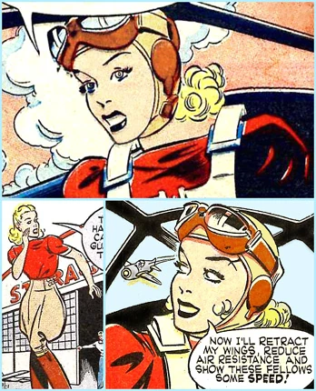 Flyin' Jenny | Public Domain Super Heroes | Fandom