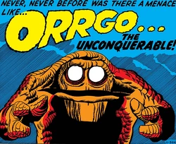 Orrgo | Public Domain Super Heroes | Fandom
