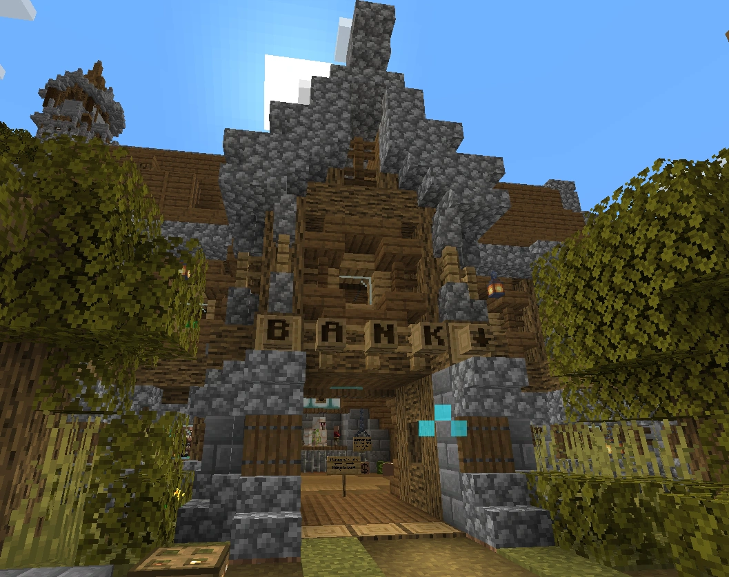 The bank | Peaceful Vanilla Club Wiki | Fandom