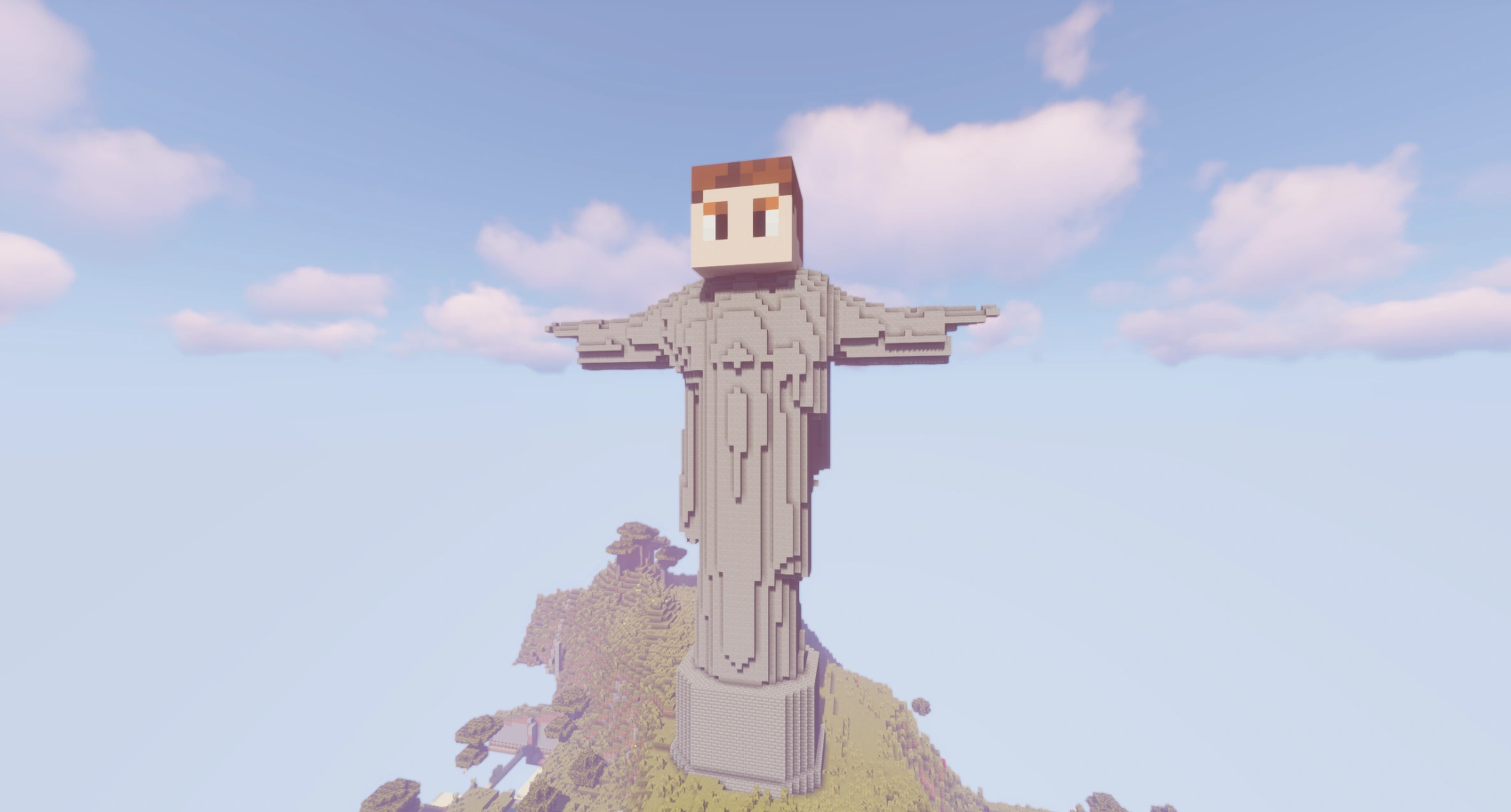 Jesus Statue Rio Minecraft