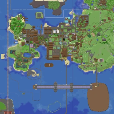 The Grand Seaberry Village | Peaceful Vanilla Club Wiki | Fandom