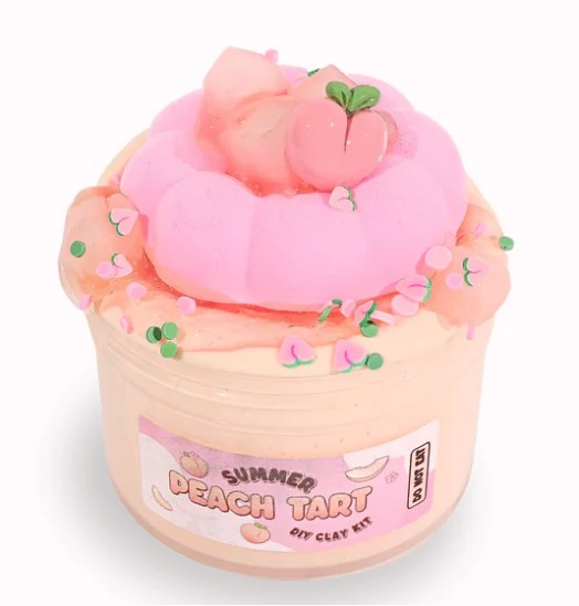 Summer Peach Tart Clay Kit Slime | Peachybbies Wiki | Fandom
