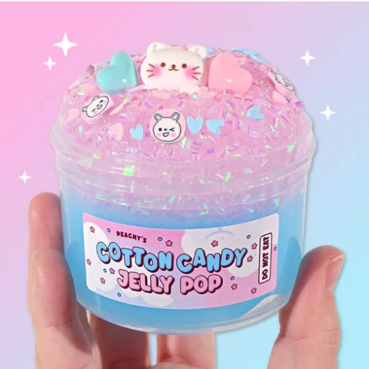 Cotton Candy Jelly Pop Slime | Peachybbies Wiki | Fandom