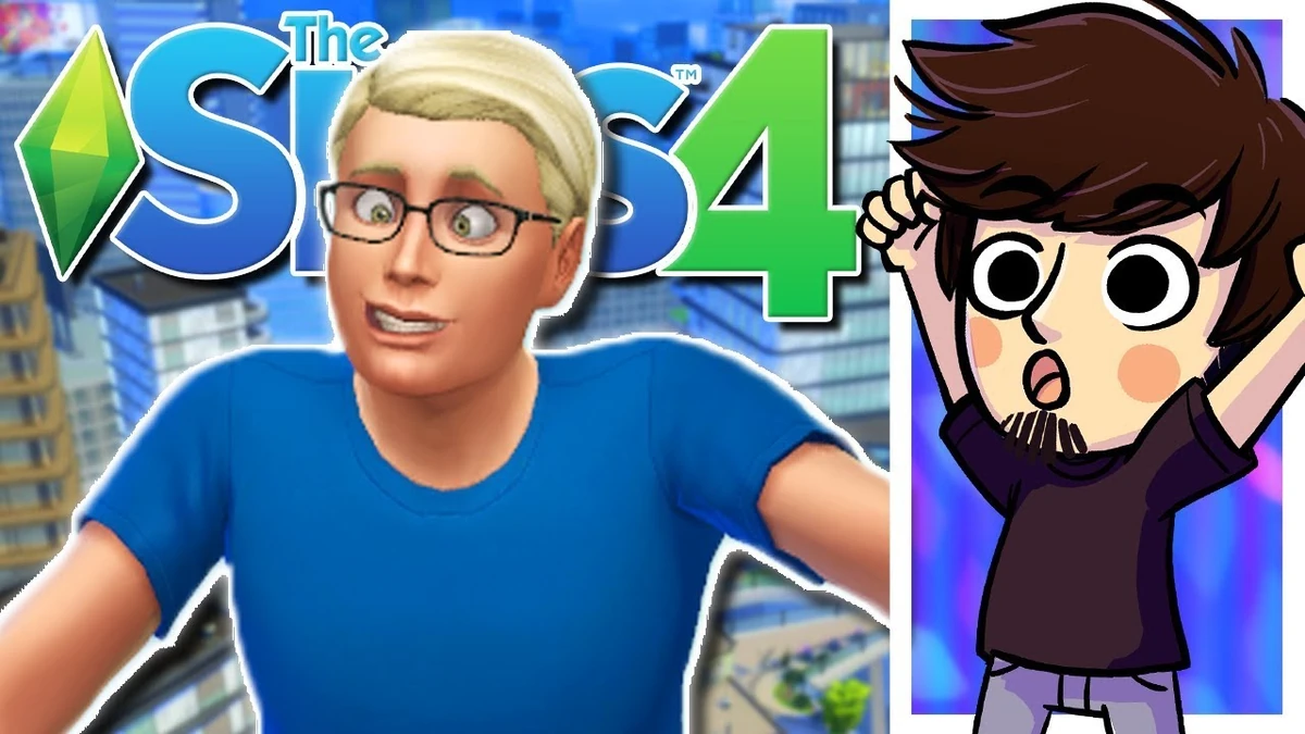 CHAD MOVES IN! - The Sims 4 Youtuber Mansion (Part 5) | Peanut Butter ...