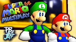 SHAGGY MIYAMOTO! - Mario 64 MULTIPLAYER HACK! (Part 7) | Peanut Butter ...