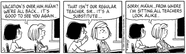 January 1995 comic strips | Peanuts Wiki | Fandom