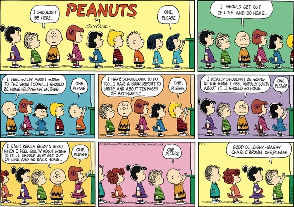 March 1964 comic strips | Peanuts Wiki | Fandom