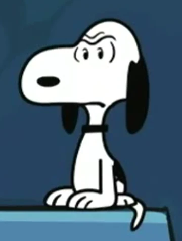 Snoopy Depressed Dog