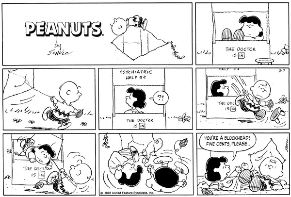 March 1993 comic strips | Peanuts Wiki | Fandom