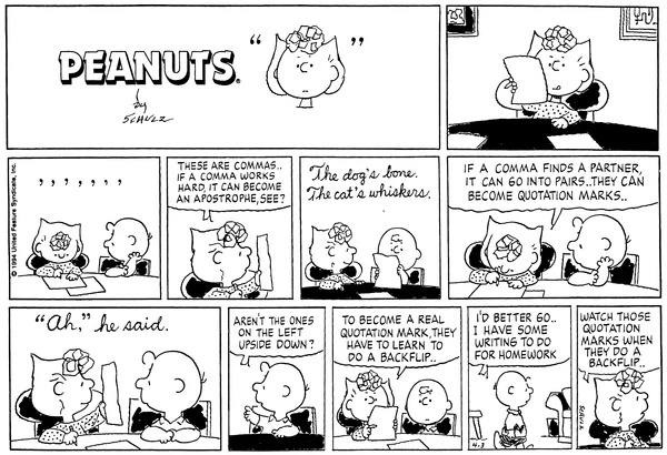 April 1994 comic strips | Peanuts Wiki | Fandom