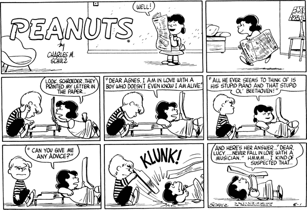 June 1958 comic strips | Peanuts Wiki | Fandom