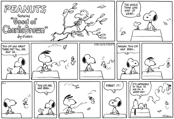 March 1970 comic strips | Peanuts Wiki | Fandom
