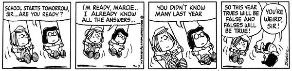 September 1984 comic strips | Peanuts Wiki | Fandom
