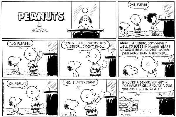 January 1992 comic strips | Peanuts Wiki | Fandom