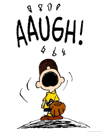 Aaugh! | Peanuts Wiki | Fandom