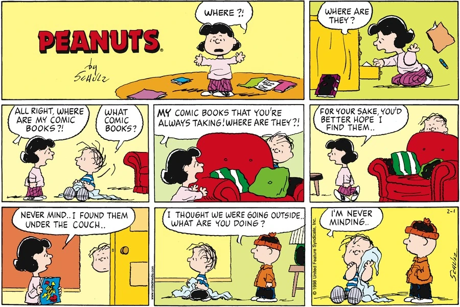 February 1998 comic strips | Peanuts Wiki | Fandom