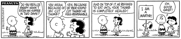 October 1965 comic strips | Peanuts Wiki | Fandom