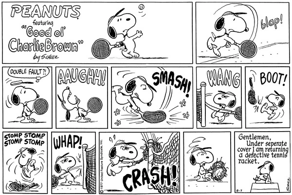 August 1977 comic strips | Peanuts Wiki | Fandom