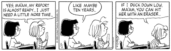February 1999 comic strips | Peanuts Wiki | Fandom