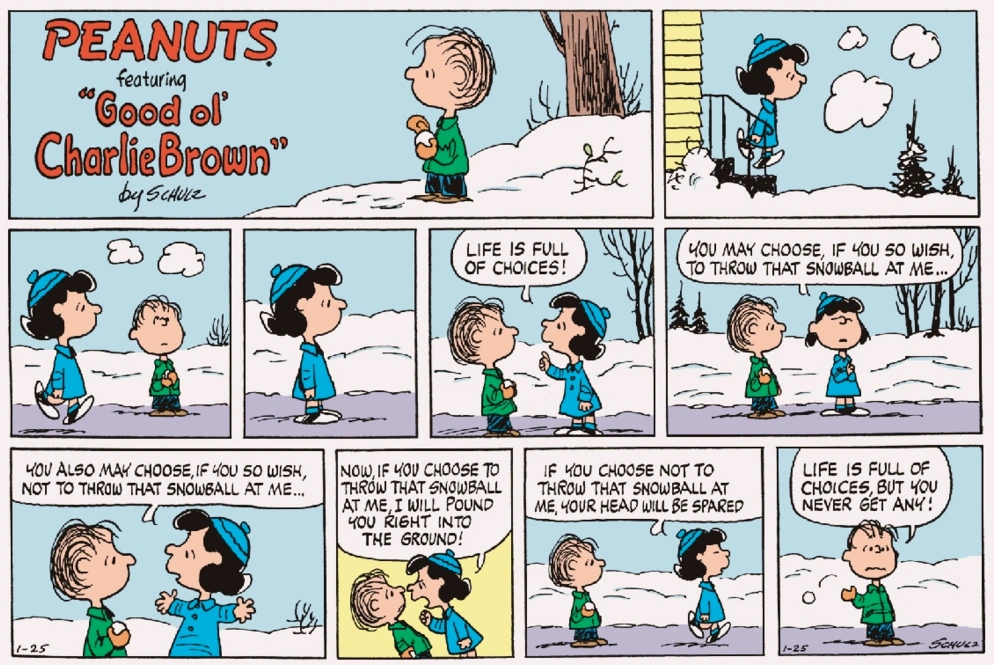 Peanuts Comic Life
