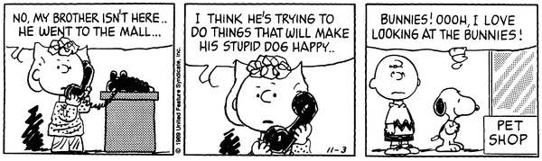 November 1989 comic strips | Peanuts Wiki | Fandom