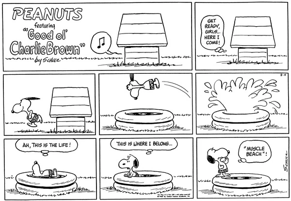 August 1968 comic strips | Peanuts Wiki | Fandom