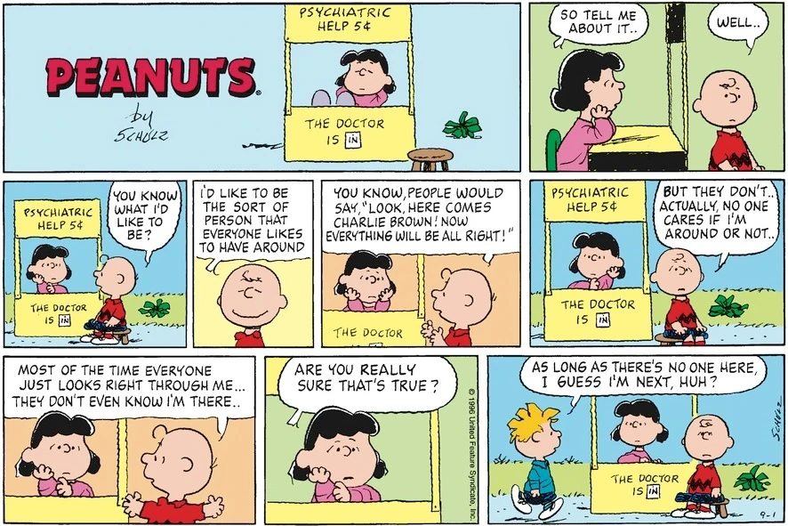 September 1996 comic strips | Peanuts Wiki | Fandom