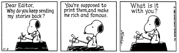 November 1988 comic strips | Peanuts Wiki | Fandom