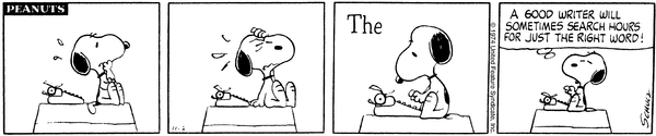 November 1974 comic strips - Peanuts Wiki