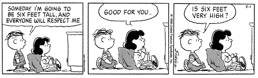 May 1998 comic strips | Peanuts Wiki | Fandom